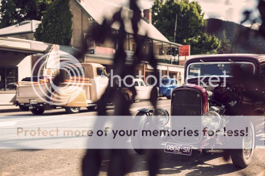 Art & Inspiration - Bright hot rod run-end of an era | The H.A.M.B.