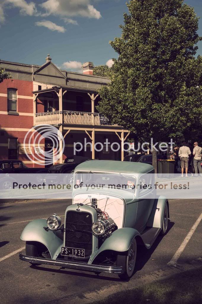 Art & Inspiration - Bright hot rod run-end of an era | The H.A.M.B.